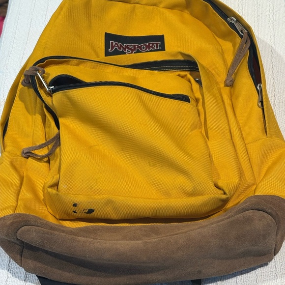 Jansport | Bags | Jansport Yellow Backpack For Men | Poshmark